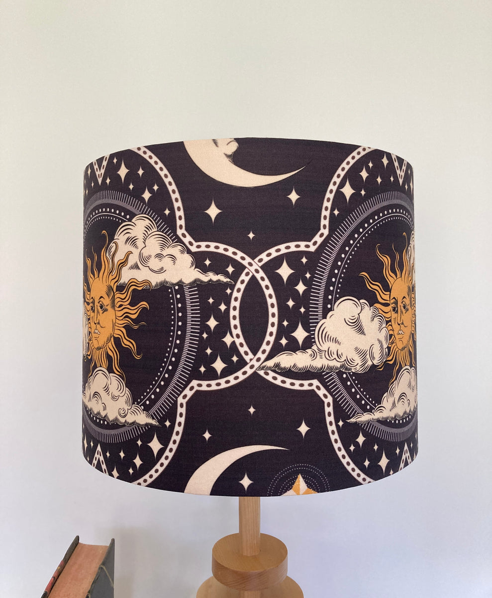 Sun Lampshade - Cosmic Lamp Shade - Astro – Mesmerizing Blue
