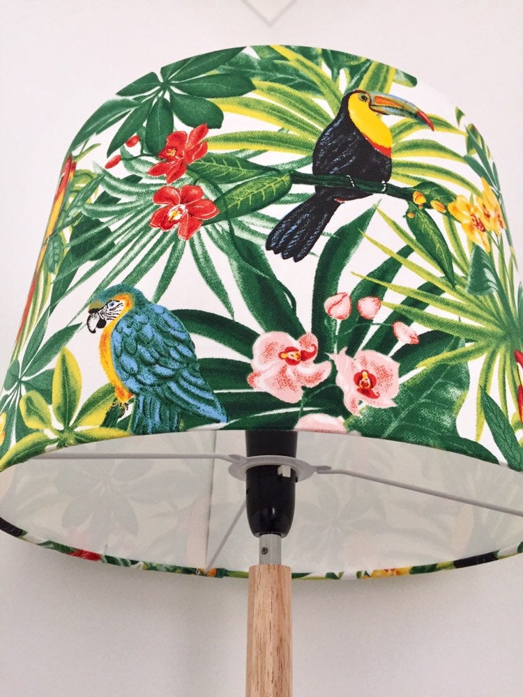 Toucan Lampshade – Mesmerizing Blue